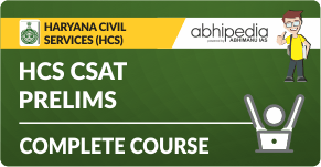 HCS CSAT Prelims ABHIPEDIA Online Course for Effective Preparation