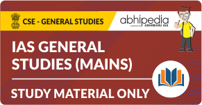 Courses - IAS General Studies (Mains) study material only